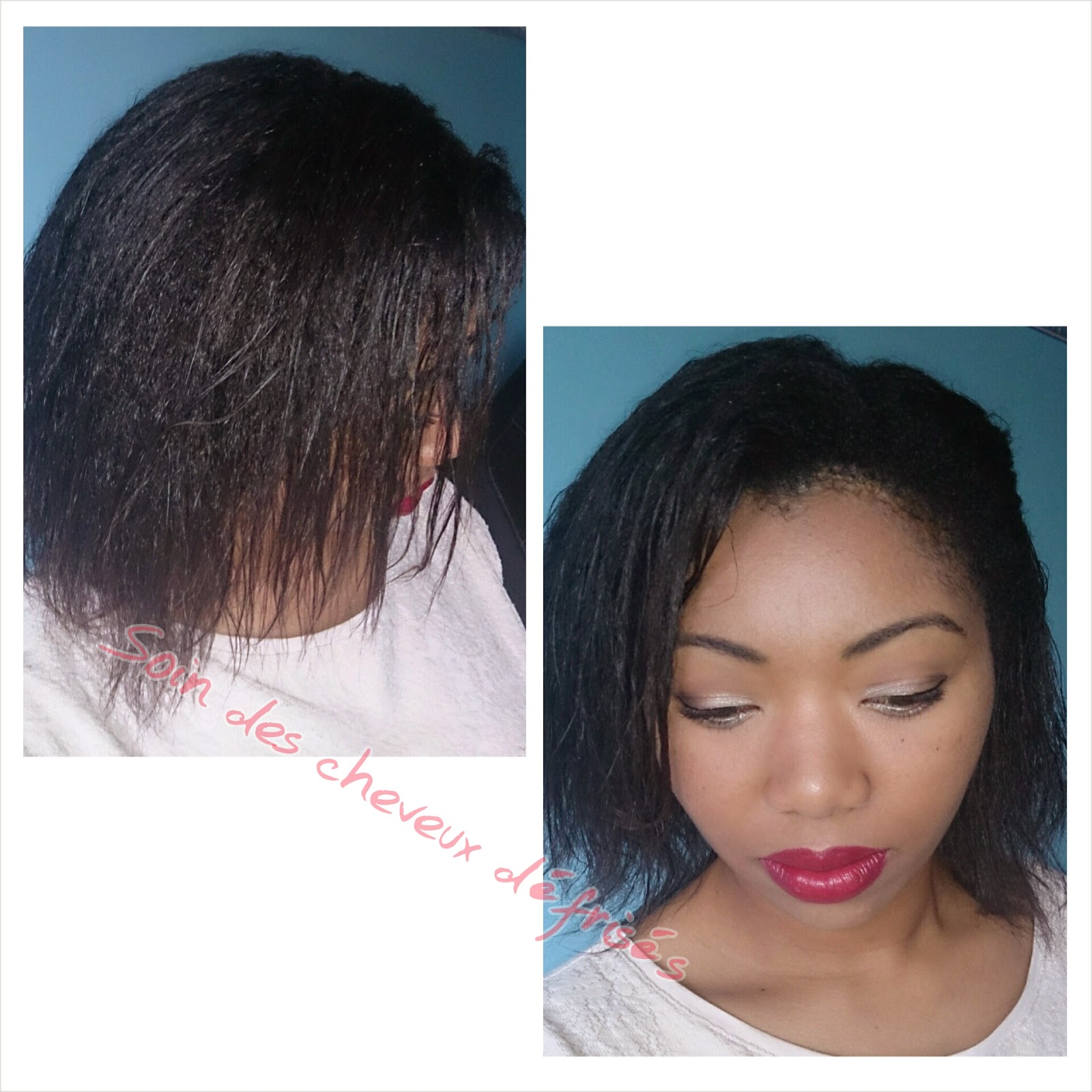 Préparation défrisage - SOIN DES CHEVEUX DEFRISES